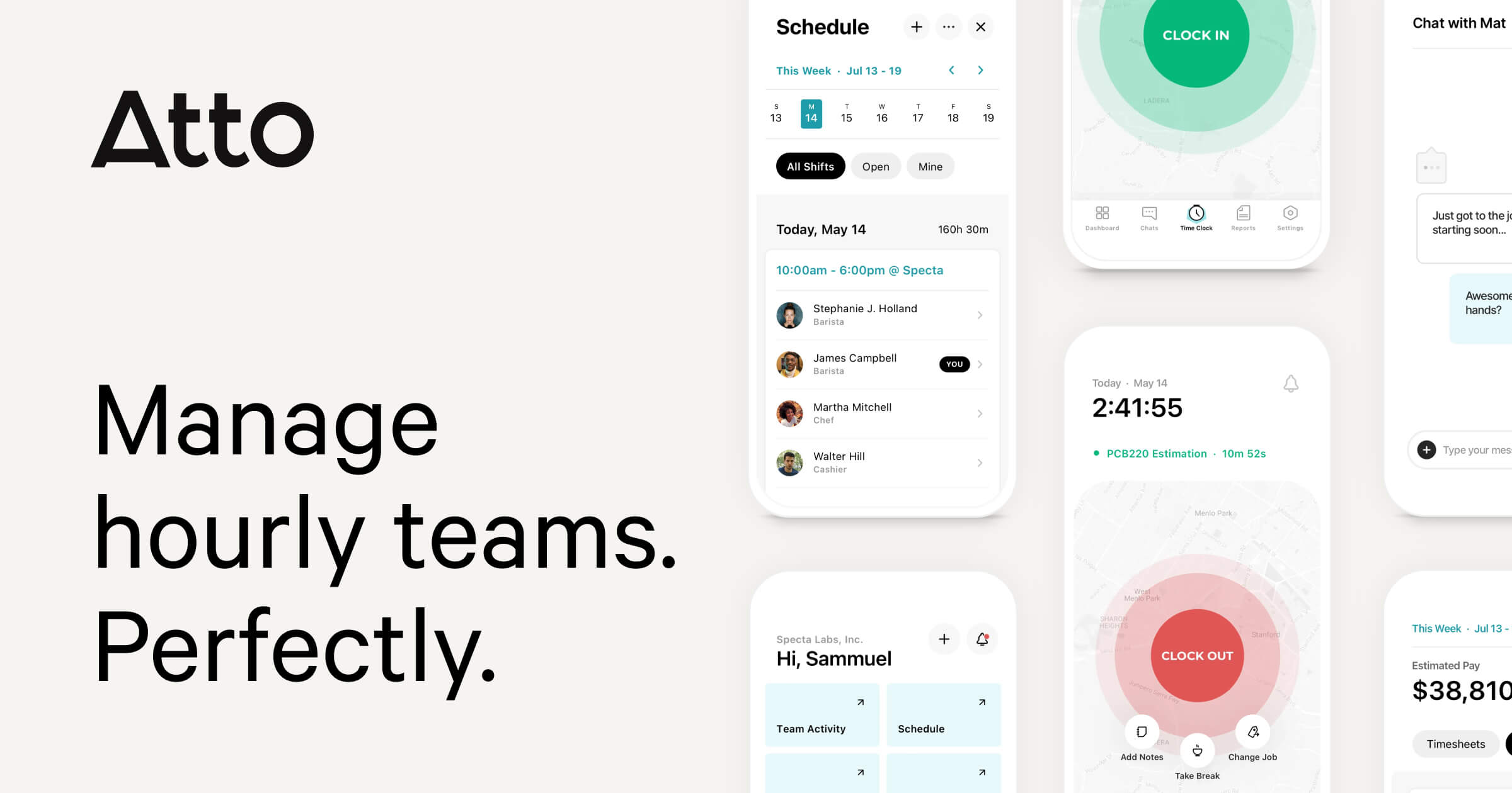 Atto: Timesheet & Time Tracking Software